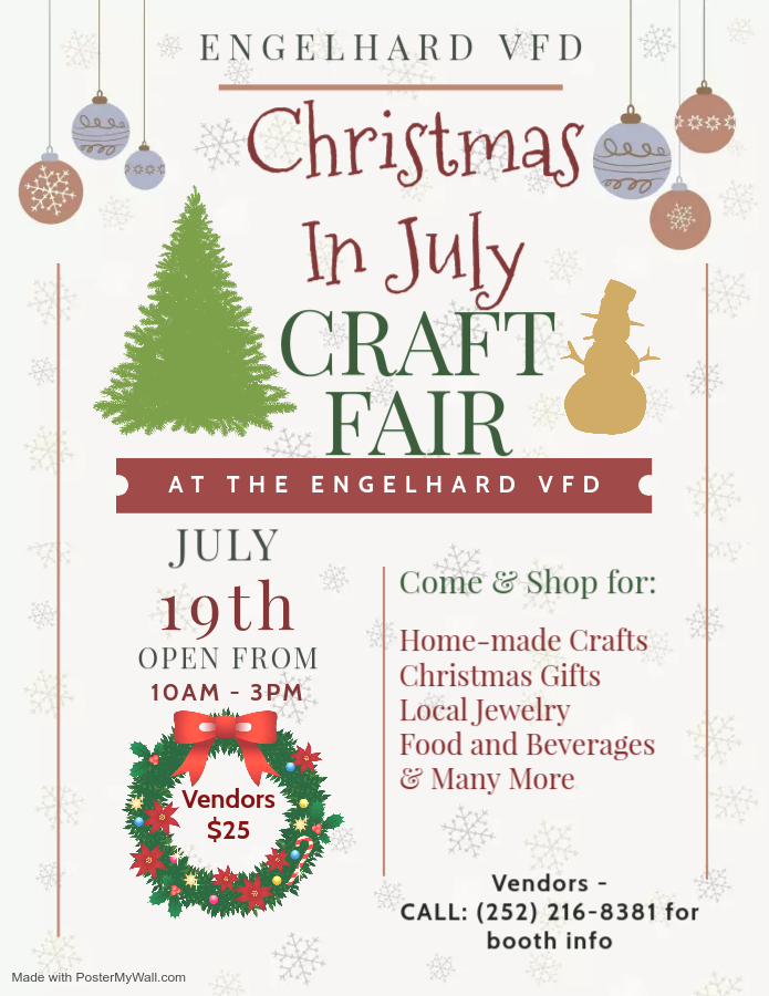 Christmas in July Craft Fair - Albemarle Observer