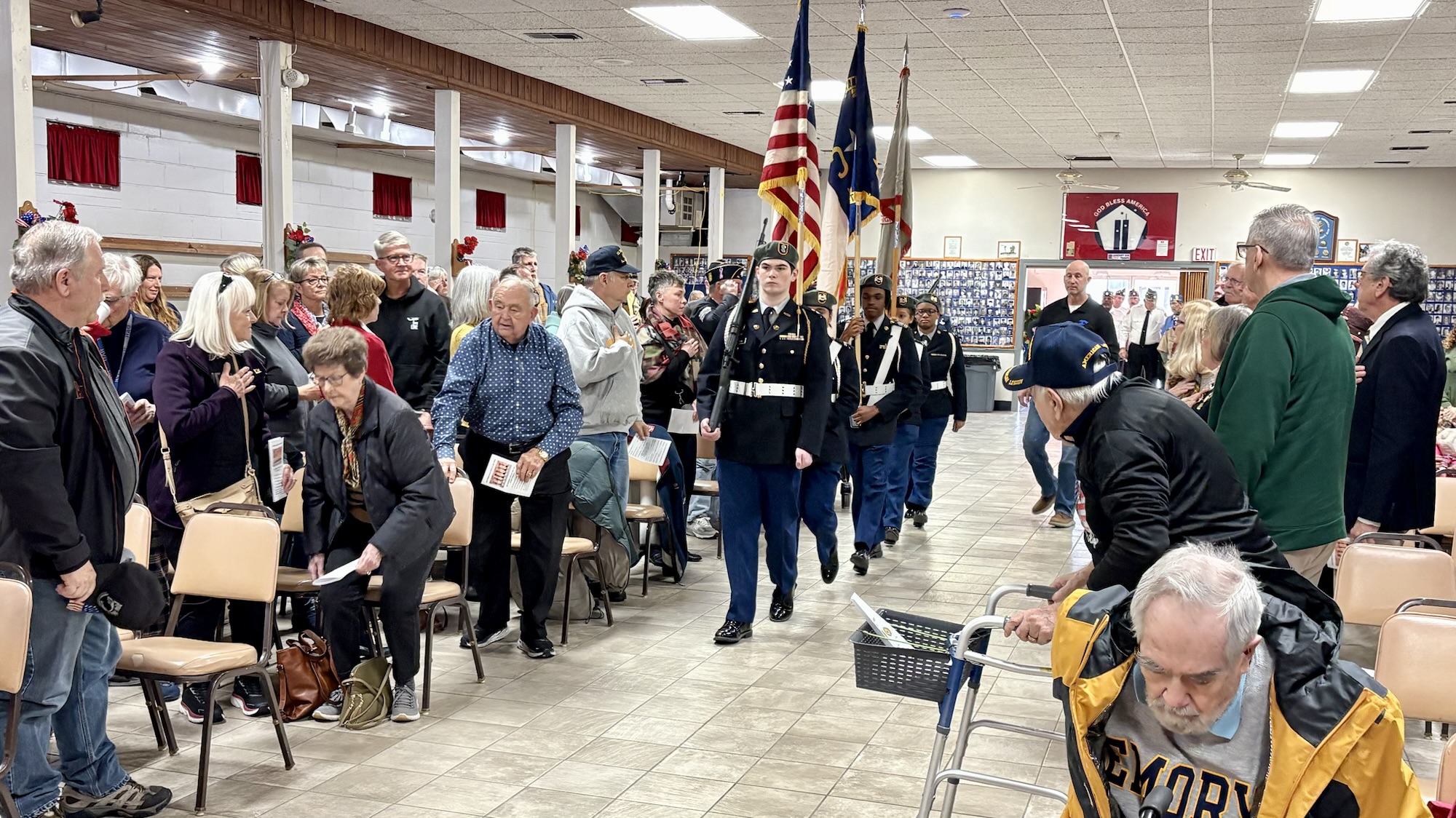 Audience Encouraged to Let Light Shine during Ceremony - Albemarle Observer
